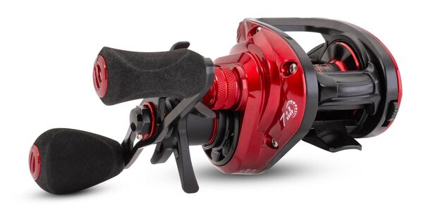 Iron Claw High-V Red Low Profile Cast Reel LH | Fischdeal